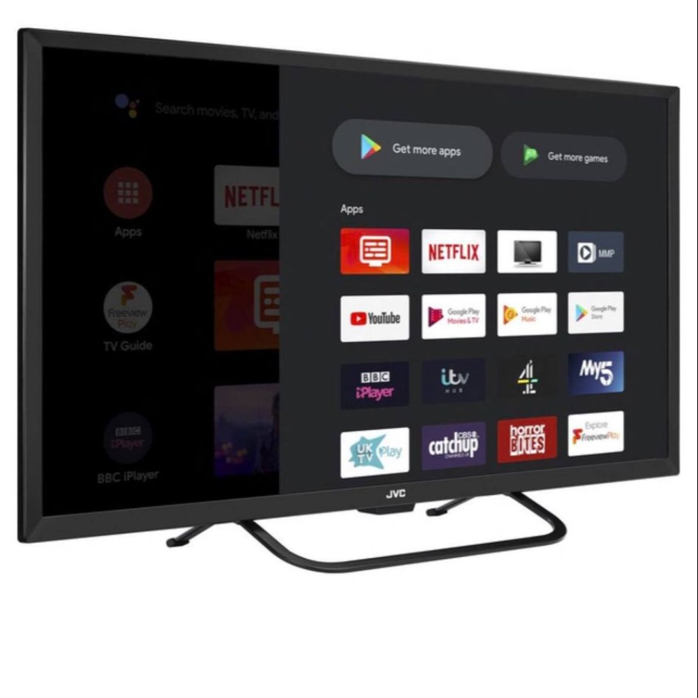 New JVC 40" Smart Android TV With Google Assistant - Own4Less